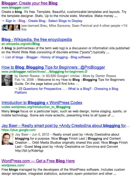 google-universal-search-google-plus-one – Marketing Artfully
