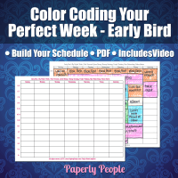 Planner Manners - How To Color Code Your Time and Your Life!