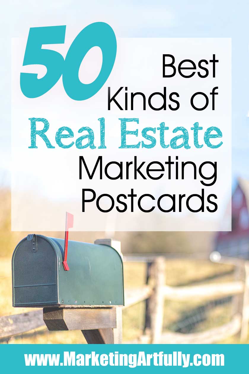 The Top 50 Best Kinds Of Real Estate Postcards Real Estate Marketing