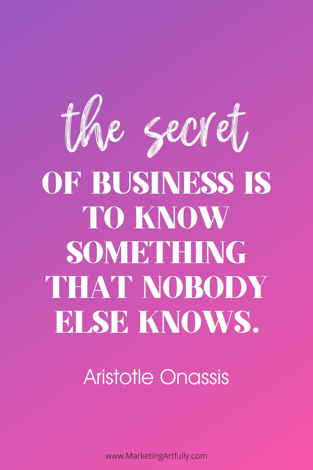 25 Cool Business quotes – Marketing Artfully