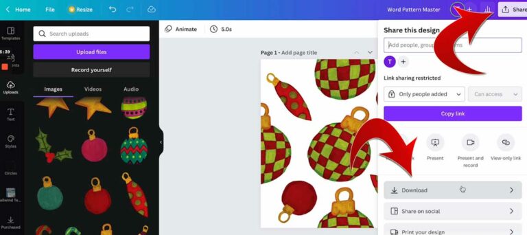 How To Make A Pattern In Canva – Tips For Artists – Marketing Artfully