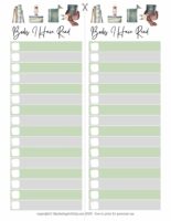 7 Free "Books I Have Read" Printable Digital Download