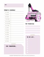 7 Free Motivational Printable Daily Planner Pages