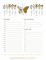 7 Free Motivational Printable Daily Planner Pages
