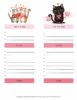 A Year of Cats! Free Printable To Do Lists – Marketing Artfully