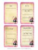 Alice In Wonderland Planner Journal Cards - Free Printable