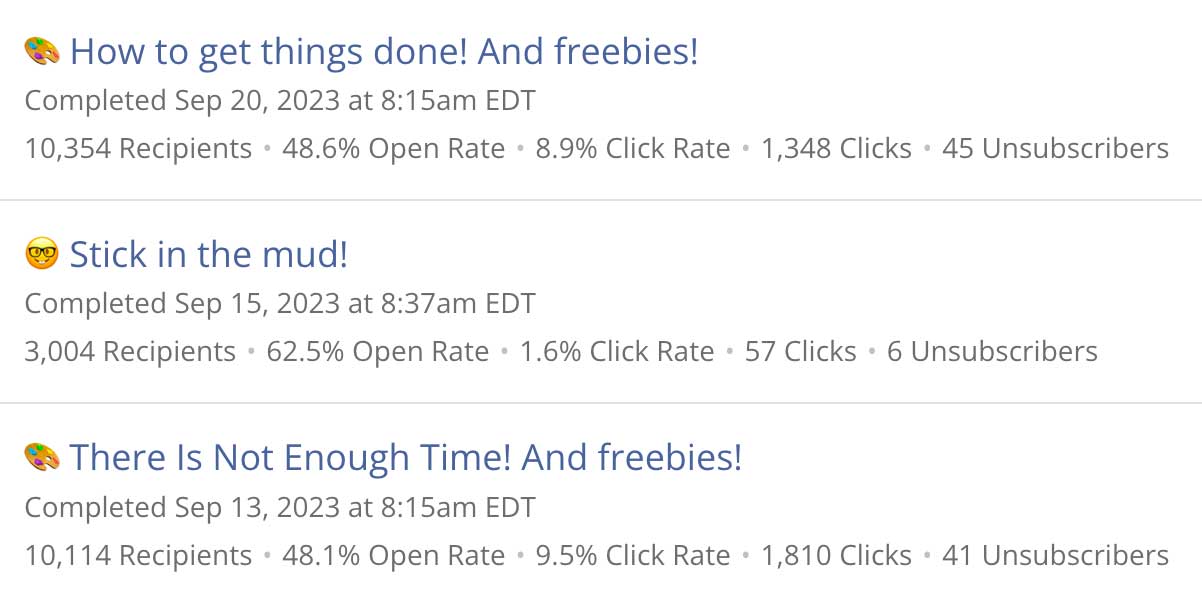 Email Marketing Tips & Ideas