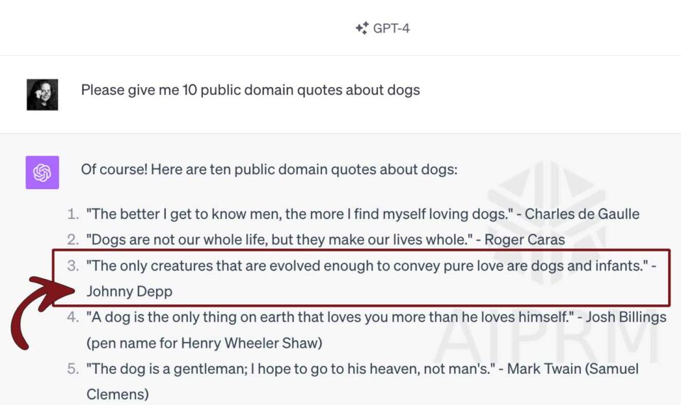 Use AI To Get Public Domain Quotes For Commercial Use