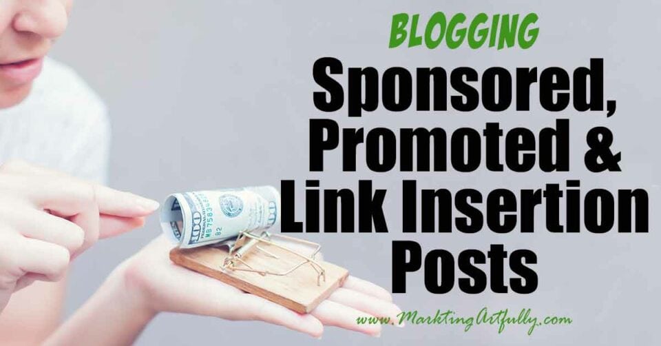 Differences Between Sponsored, Promoted & Link Insertion Posts