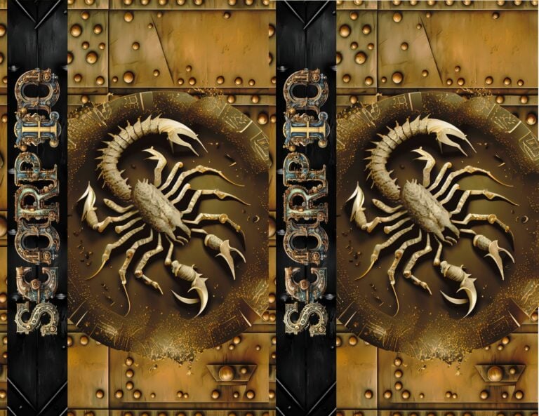 Scorpio Planner Covers and Dashboards - Free Printables