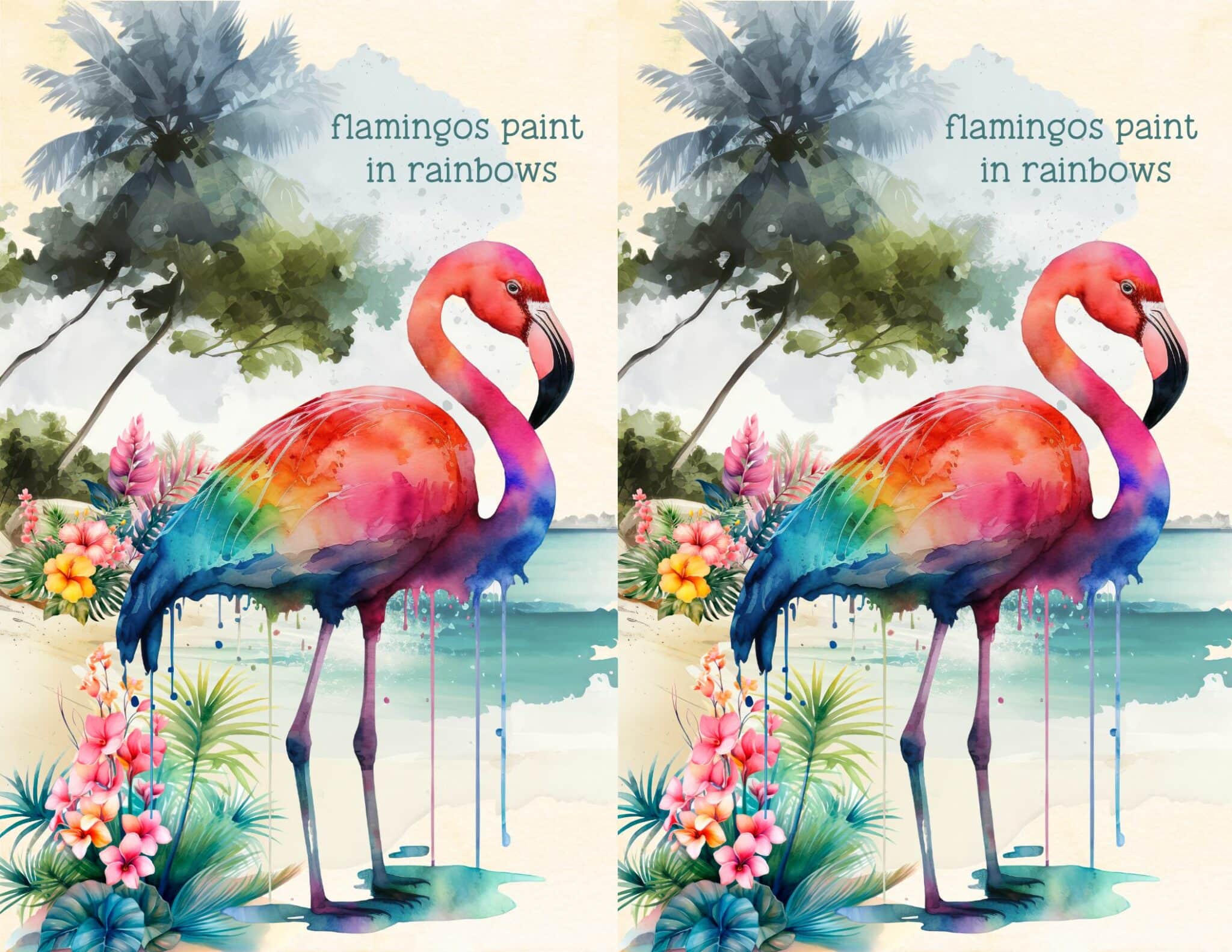 5 Rainbow Planner Covers or Dashboards – Free Printable – Marketing ...