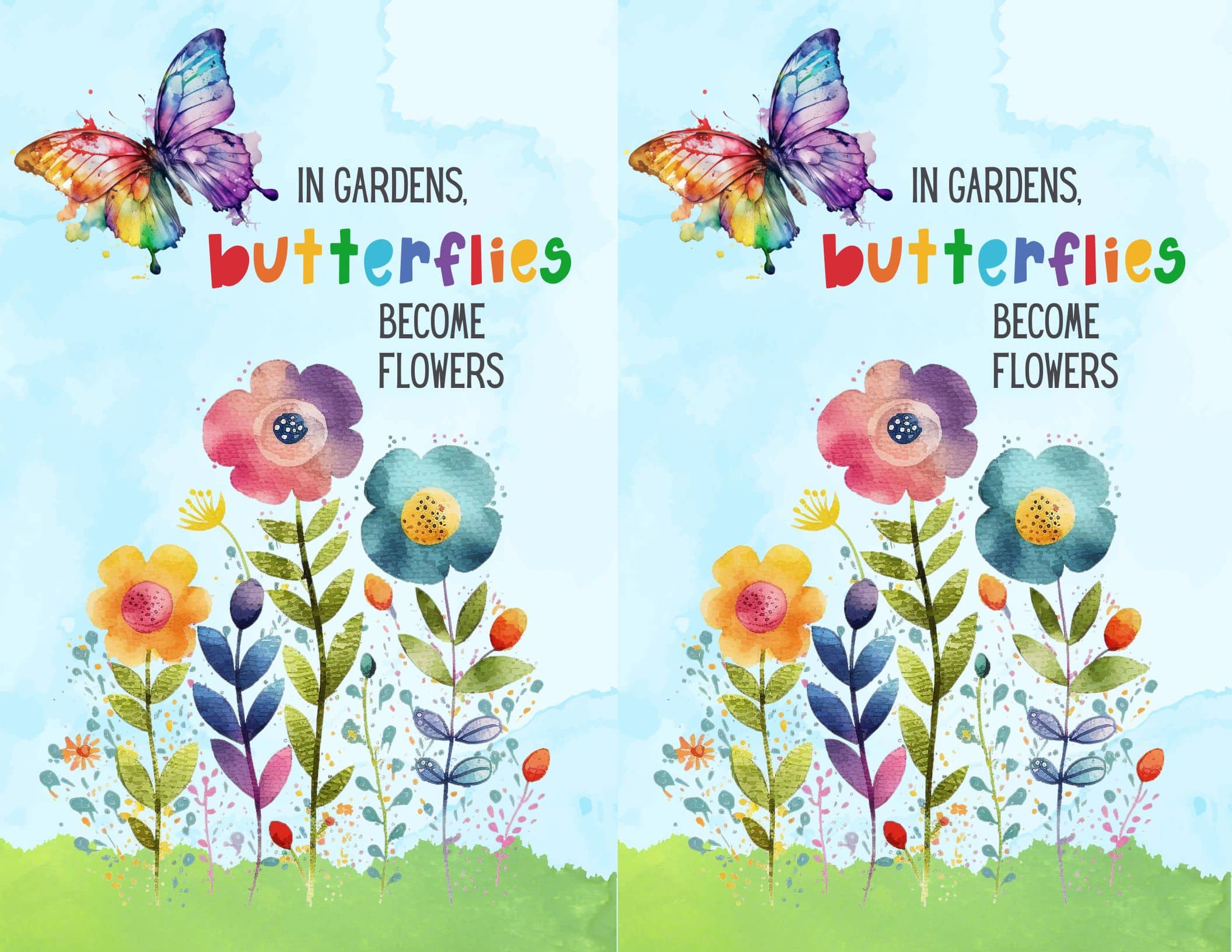 5 Rainbow Planner Covers or Dashboards – Free Printable – Marketing ...