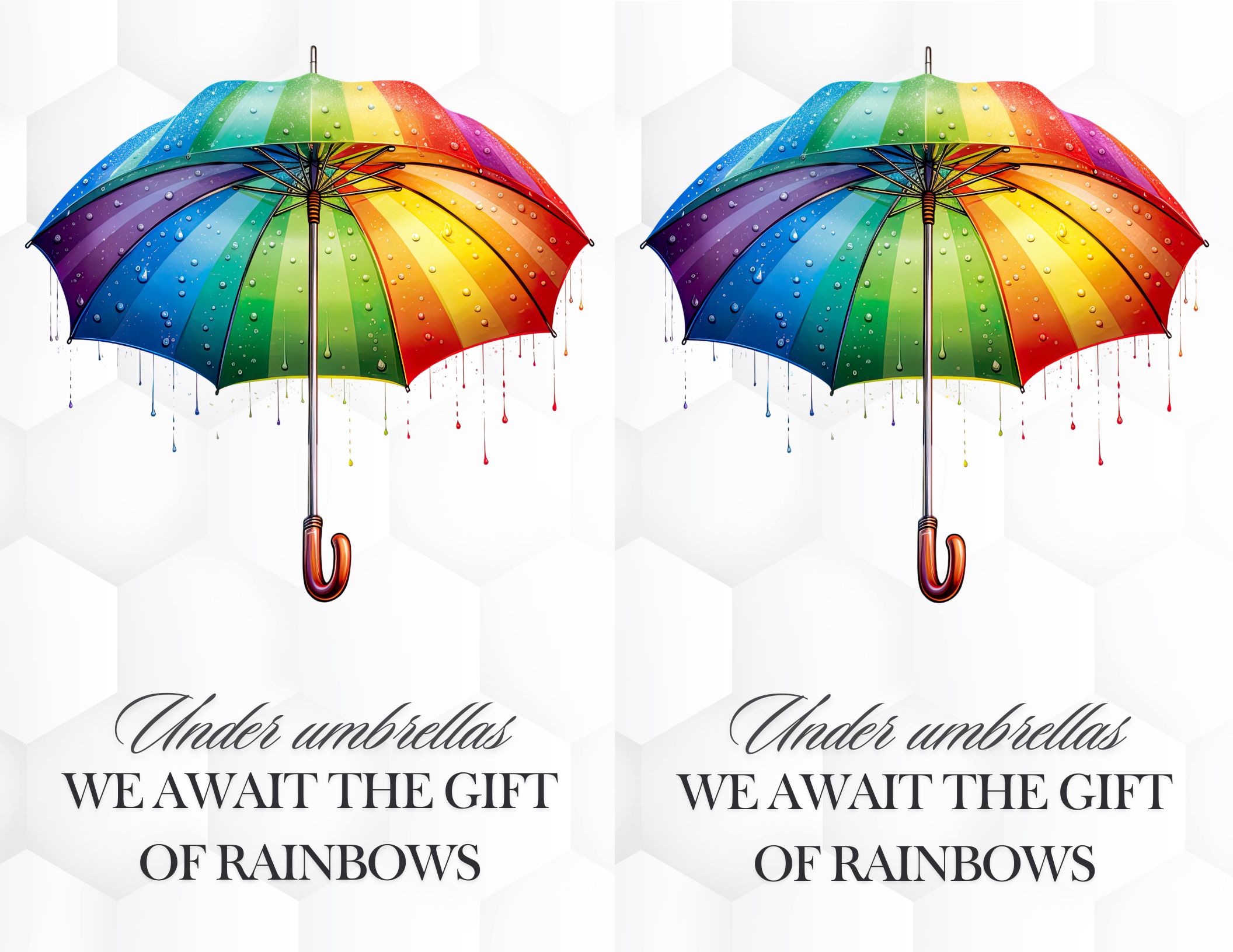 5 Rainbow Planner Covers or Dashboards – Free Printable – Marketing ...