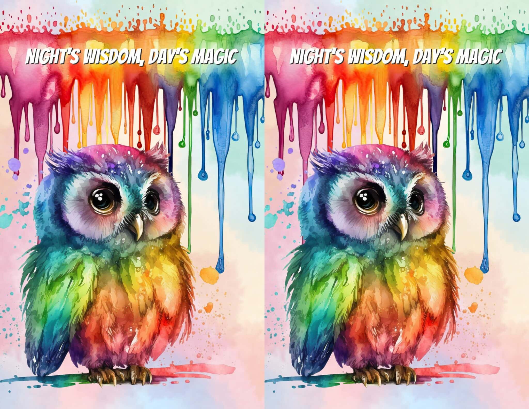 5 Rainbow Planner Covers or Dashboards - Free Printable
