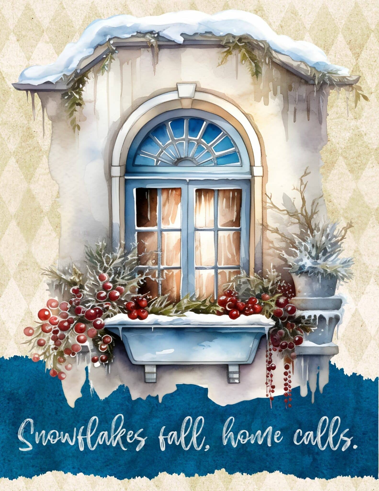 Winter Planner Covers or Dashboards - Free Printables!