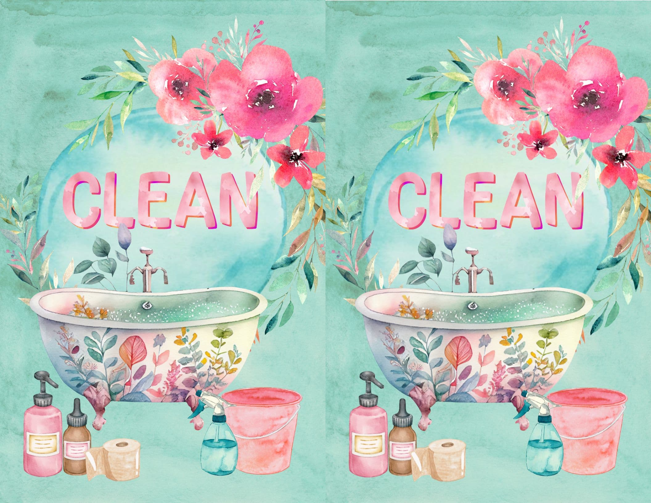 5 Free Cleaning Planner Covers or Dashboards – Marketing Artfully