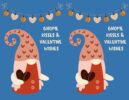 Gnome Valentine's Day Planner Covers and Dashboards