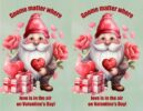Gnome Valentine's Day Planner Covers and Dashboards