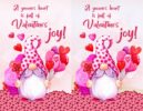 Gnome Valentine's Day Planner Covers and Dashboards