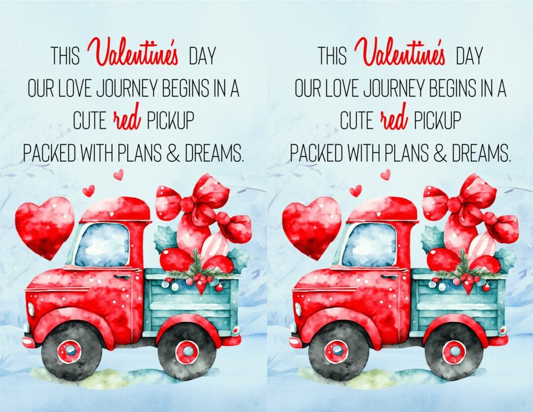 Romantic Valentines Day Planner Covers and Dashboards