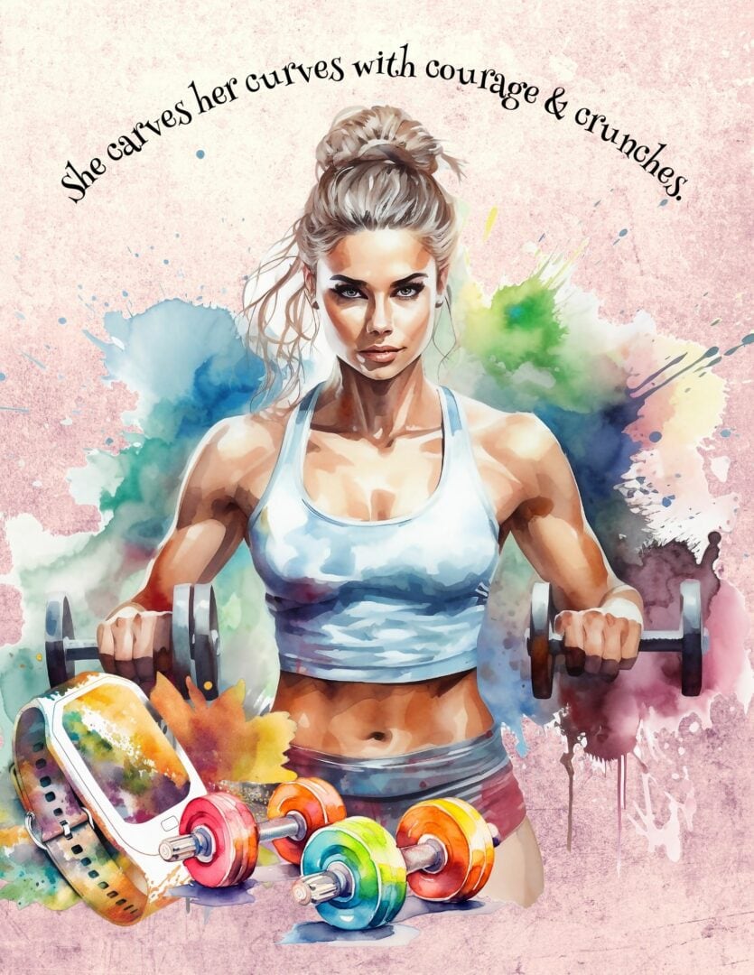 Fitness and Health Planner Covers - Free Printables