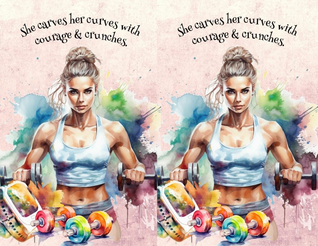 Fitness and Health Planner Covers - Free Printables