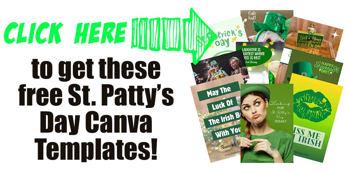 11 Free St. Patricks Day Pinterest Pin Templates in Canva – Marketing ...