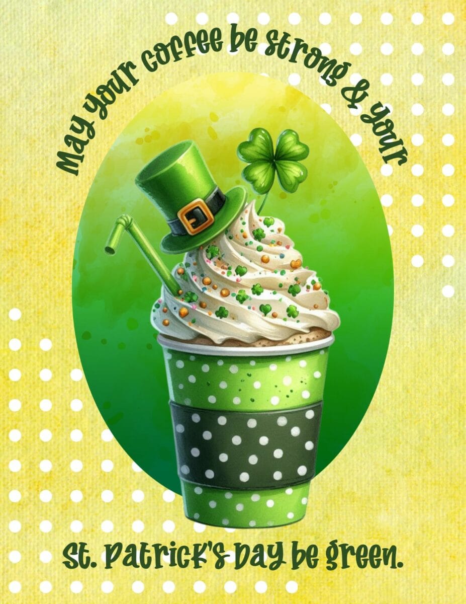5 Free St. Patricks Day Planner Covers or Dashboards