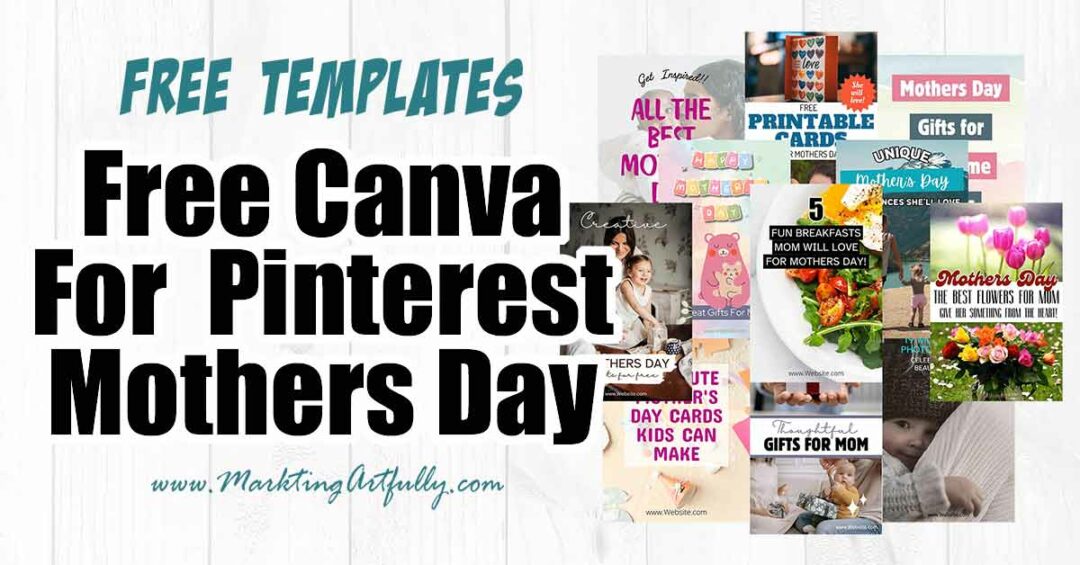 Free Canva Pinterest Templates For Mothers Day