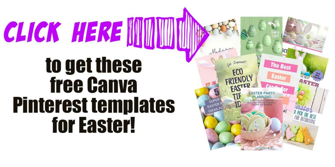 11 Free Easter Pin Templates for Your Business (Canva Edition!)