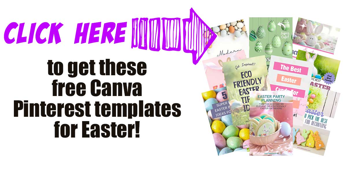 11 Free Easter Pin Templates for Your Business (Canva Edition!)