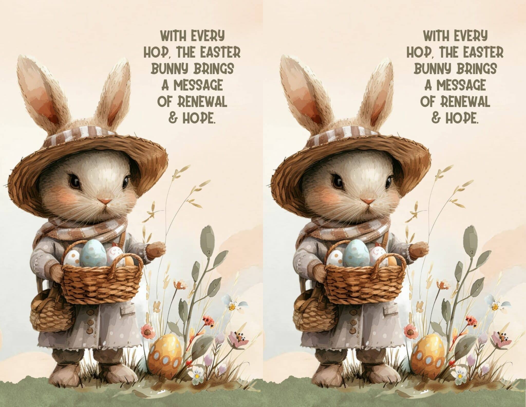 5 Free Printable Planner Covers (Easter Edition!)