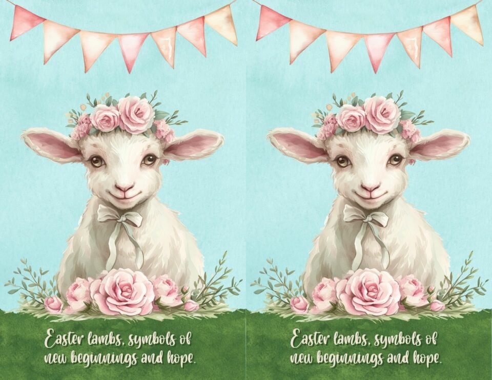 5 Free Printable Planner Covers (Easter Edition!)