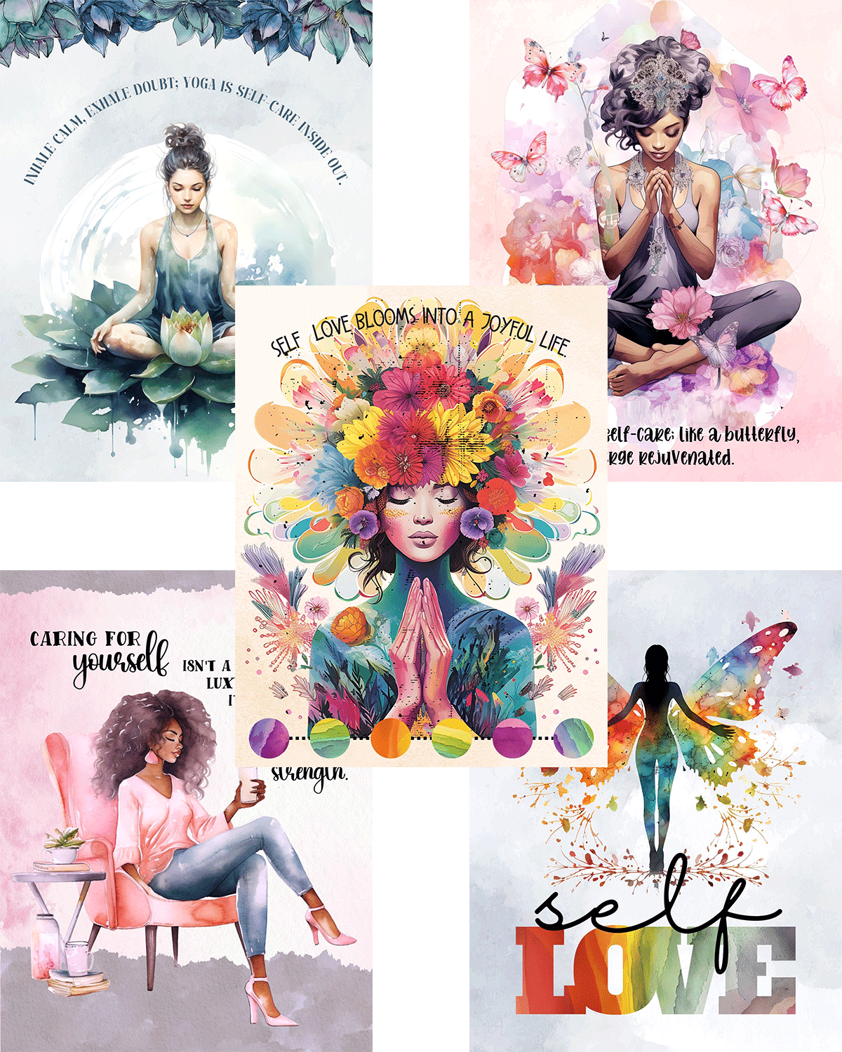 Free Self Love Planner Covers or Journal Covers