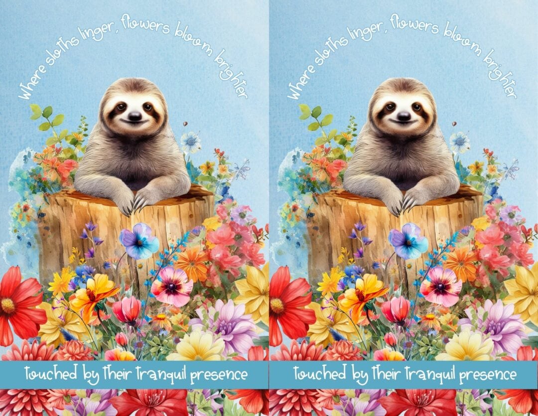 Sloths! 5 Free Printable Planner Covers or Dashboards – Marketing Artfully