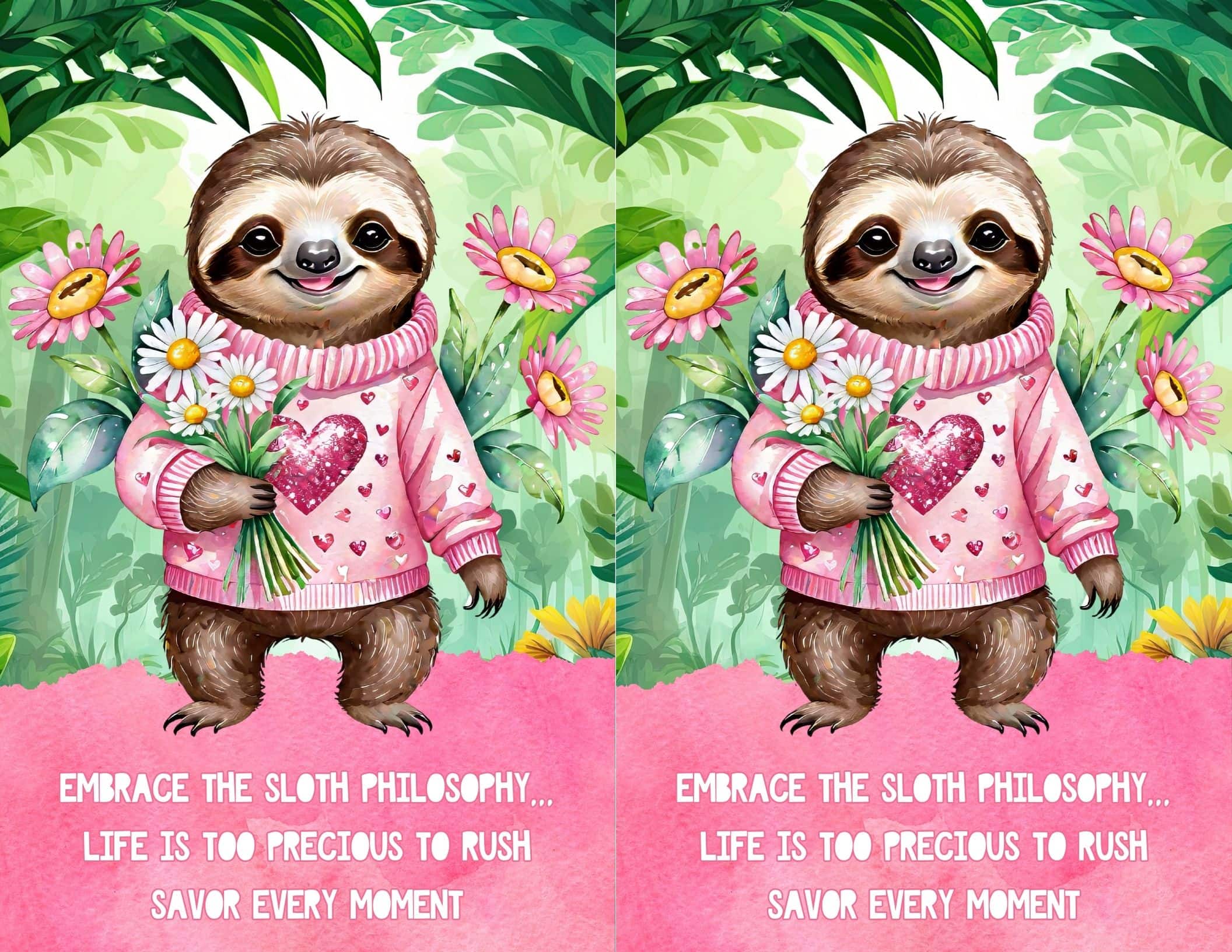 Sloths! 5 Free Printable Planner Covers or Dashboards – Marketing Artfully