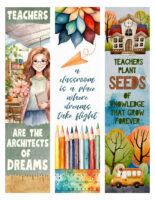 Free Printable Bookmarks Perfect For Back To School!