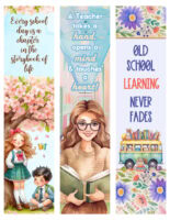 Free Printable Teacher Bookmarks - Appreciation Gift