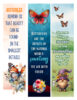 15 Free Printable DIY Beautiful Butterflies Bookmarks