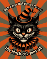 Black Cat Quotes! Free Printable Halloween Posters – Marketing Artfully