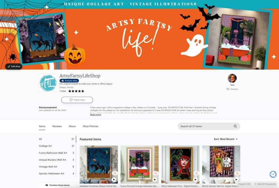 The Super Easy (and Fun) Way To Brand Your Etsy Shop For The Holidays