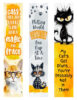 15 Curious Cats Bookmarks - Free Printable