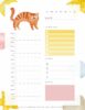 5 Printable Daily Planner Pages – Cats – Marketing Artfully