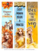 15 Free Printable Rainbow Princess Bookmarks
