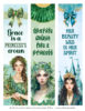 15 Free Printable Rainbow Princess Bookmarks