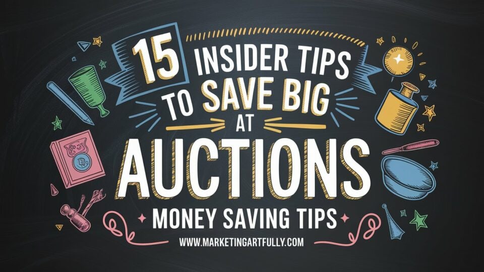 15 Insider Tips To Save Big at Auctions – Money Saving Tips – Marketing ...
