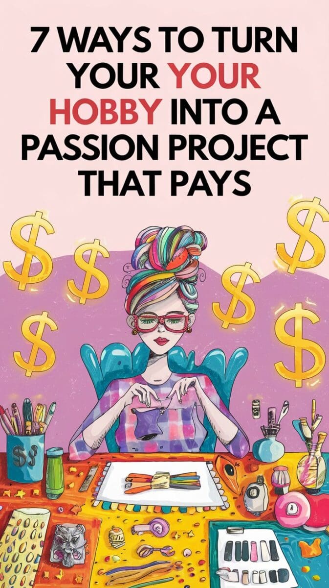 7 Ways to Turn Your Hobby Into a Passion Project That Pays