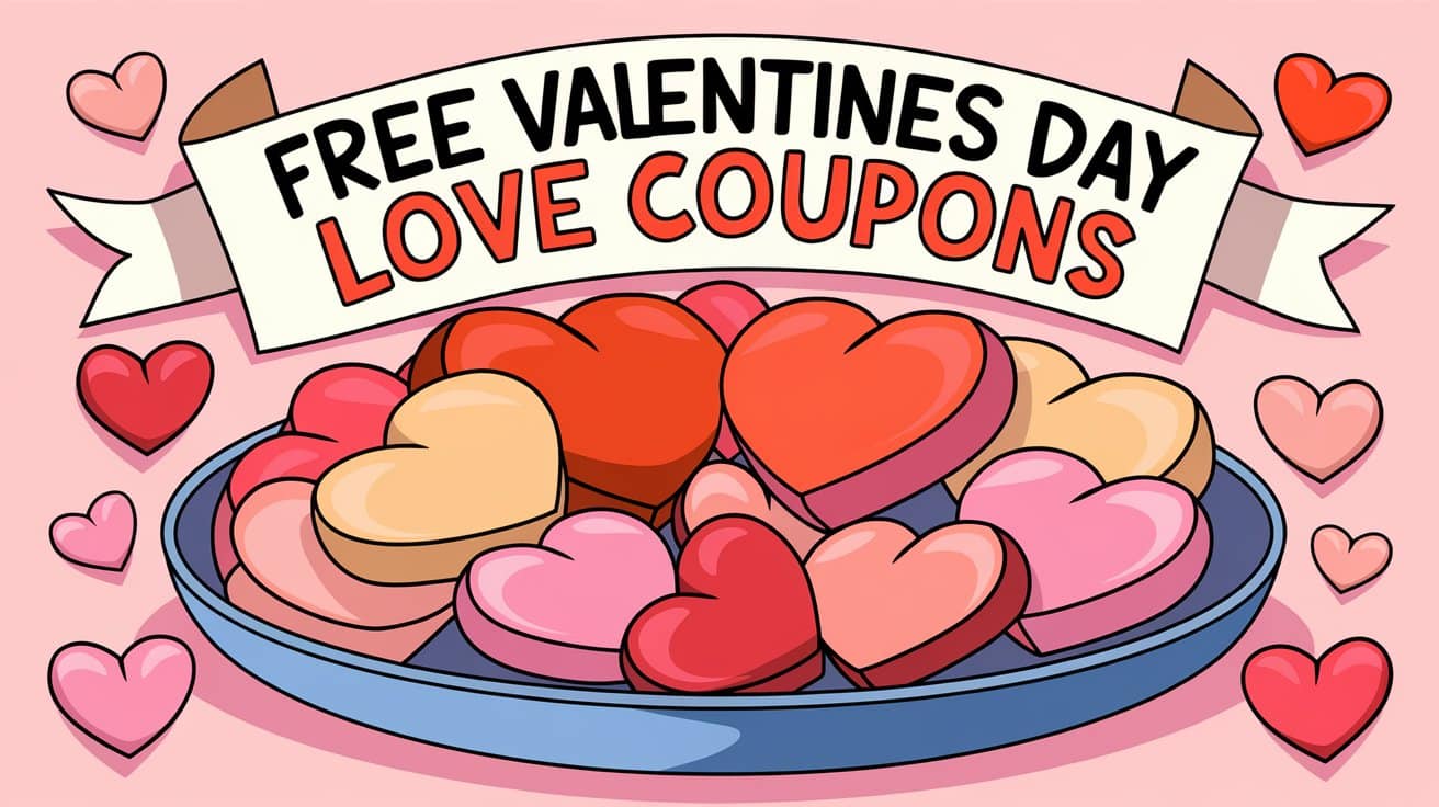 Free Valentines Day Love Coupons