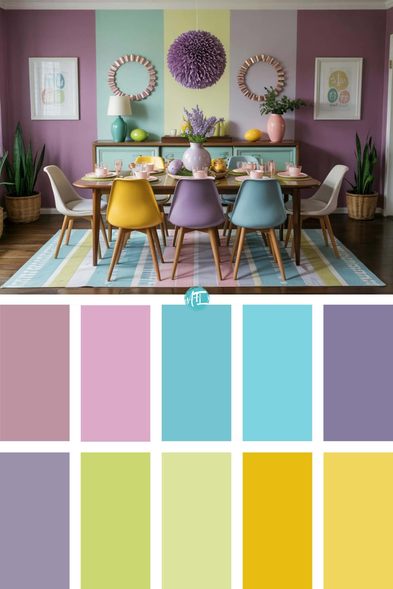 9 Stunning Mid-Century Modern Color Palettes – Marketing Artfully
