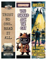 15 Free Printable Bookmarks for Mystery Lovers – Marketing Artfully